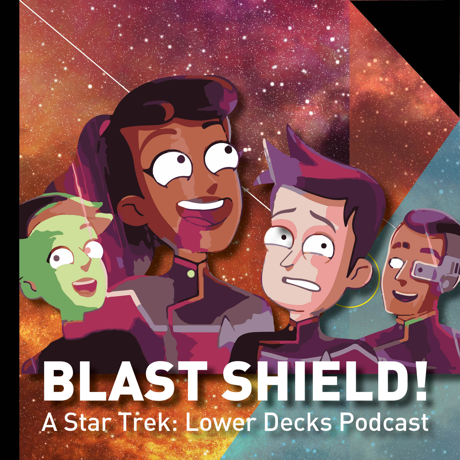 Blast Shield! - A Star Trek Lower Decks Podcast - Holosuite Media